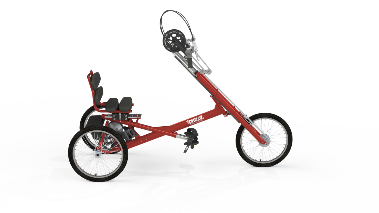 Hickleys Healthcare : Tomcat Rotor Arrow Trike